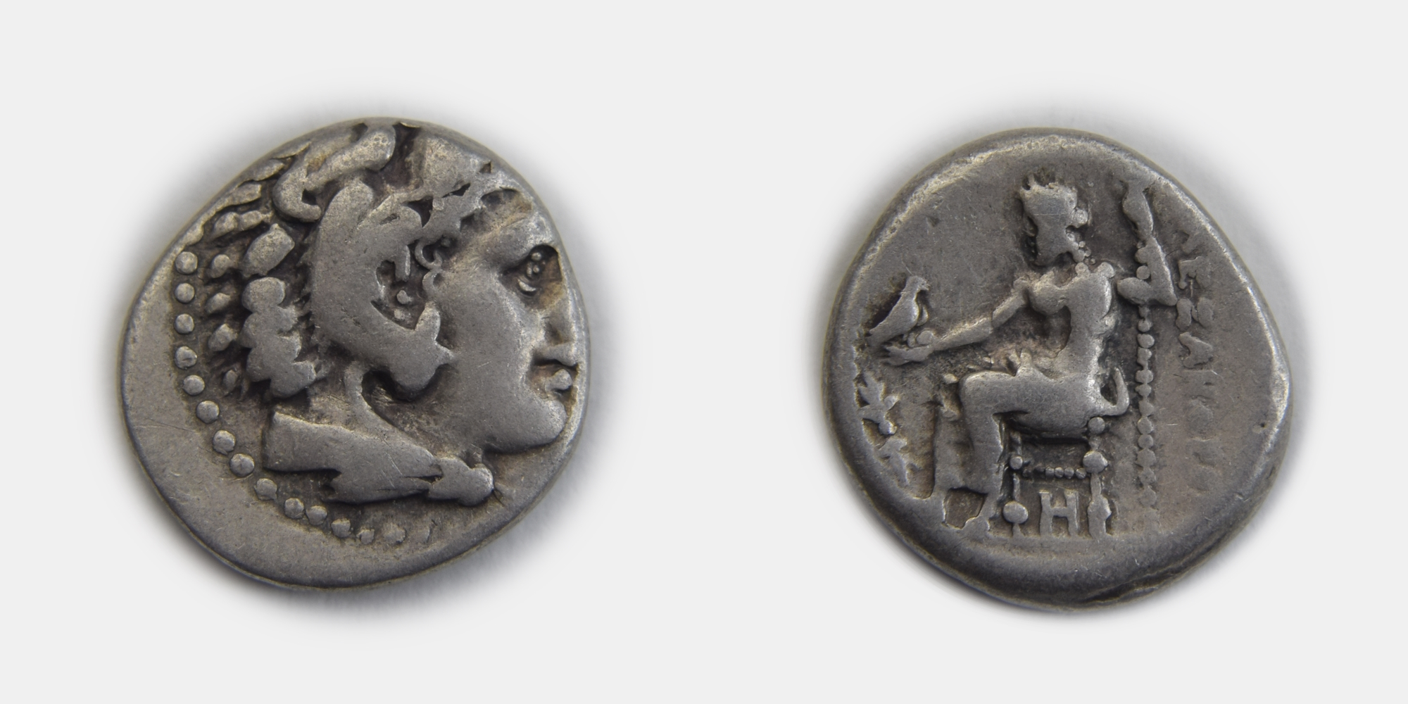 Kingdom of Macedon, Alexander III ‘The Great’, Silver Drachm, c.325-323 ...